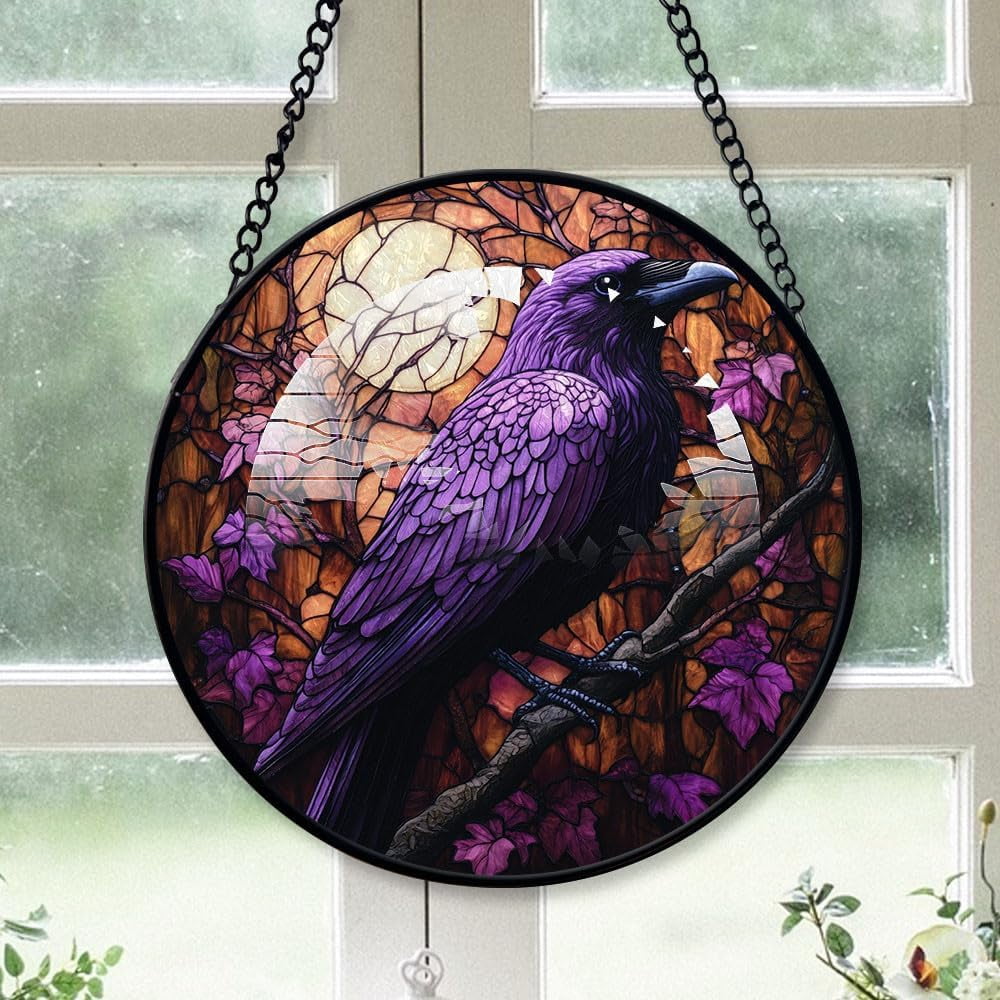 Personalized Midnight Suncatcher Stained Glass Suncatchers, Midnight ...