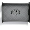 Personalized Monogram Serving Tray, Gray - Walmart.com