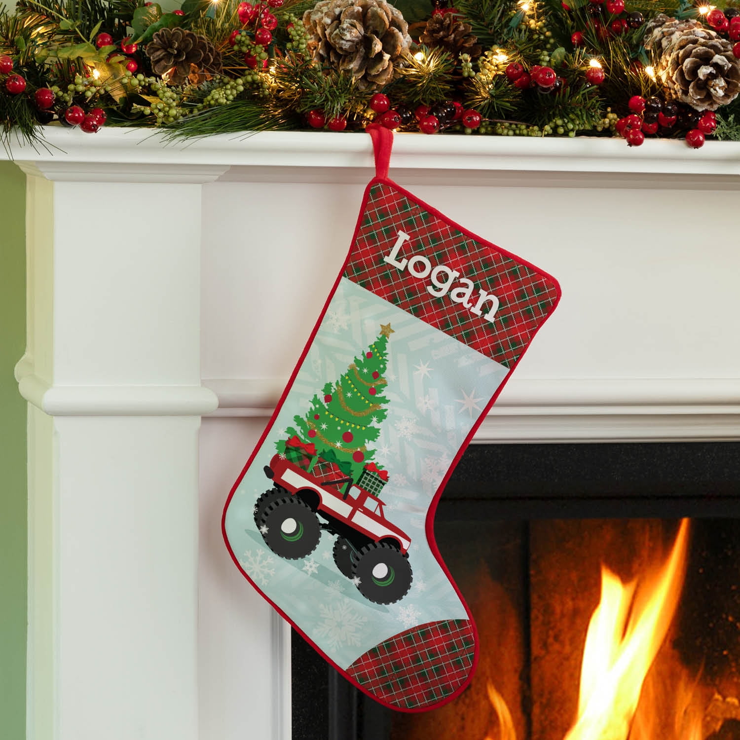 Personalized Monster Truck Stocking - Walmart.com
