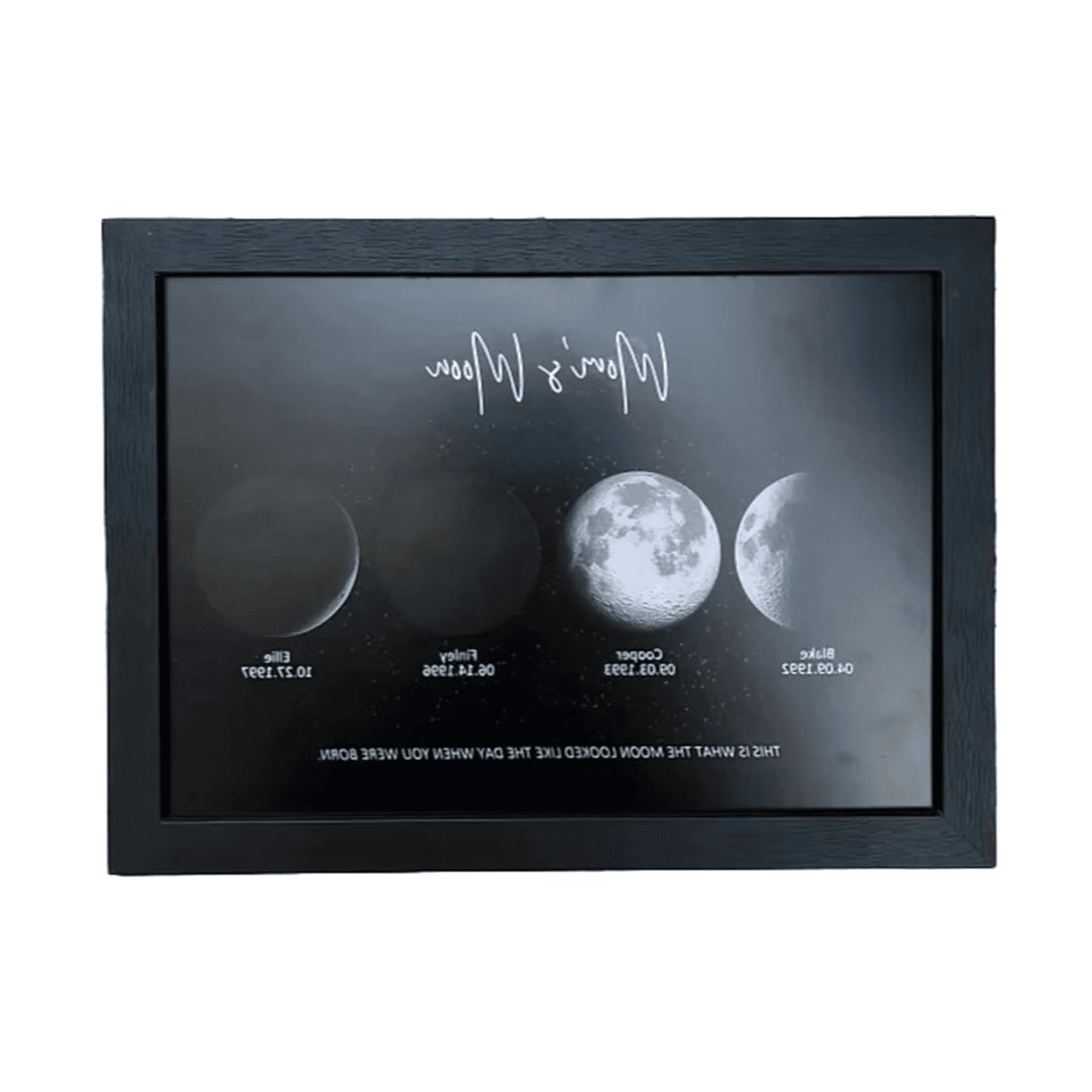 Personalized Mothers Day Moon Phase for Mother's Day Gifts for Mom ...