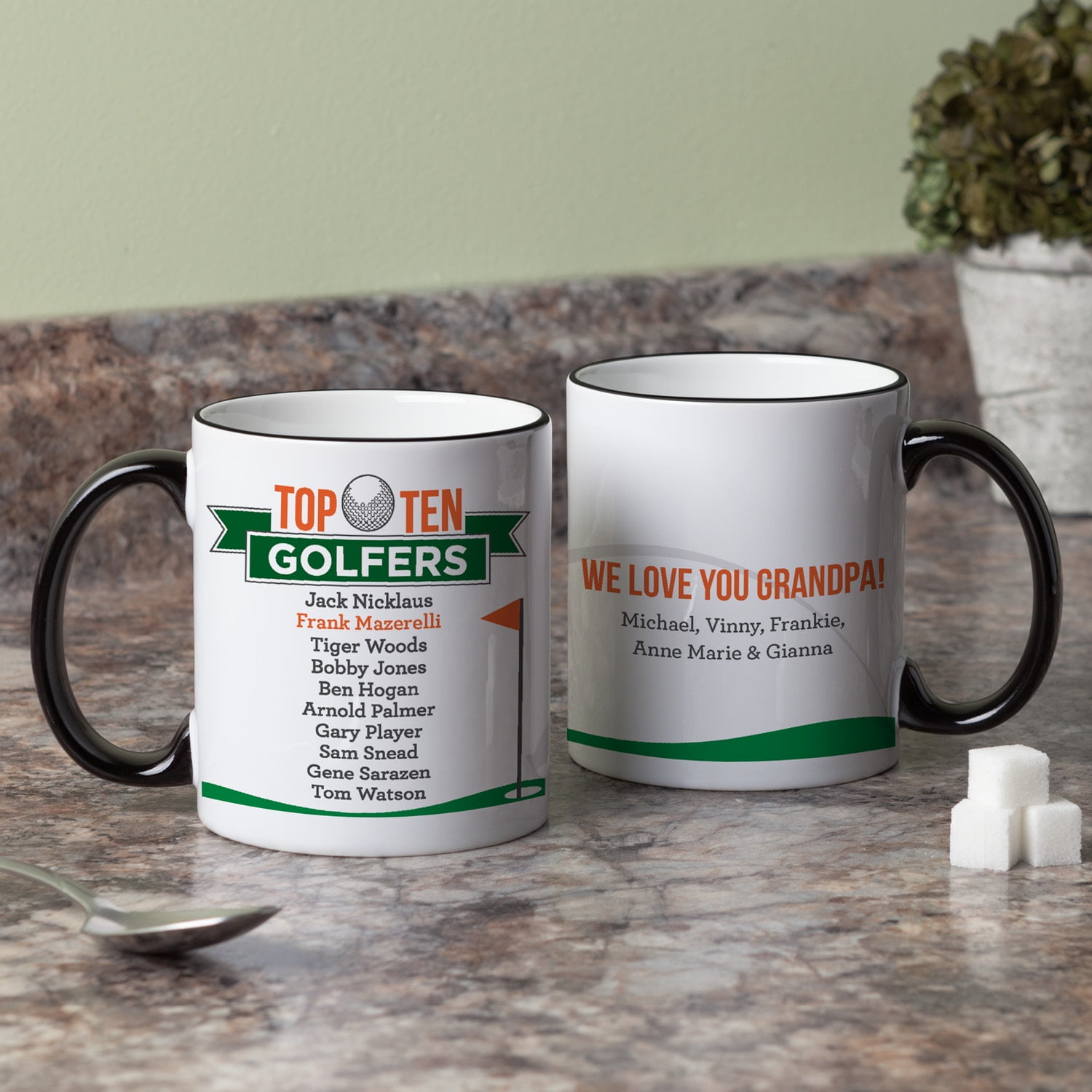 Personalized Mug - Top Golfers - Walmart.com