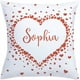 Personalized My Name Heart Pillow - Walmart.com