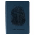 Personalized NASB Bible, Custom Fingerprint & Cross Design with Name ...