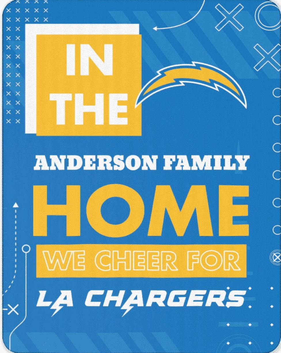 Walmart Custom Personalized NFL Sherpa Fleece Throw Blanket 60x80 ...