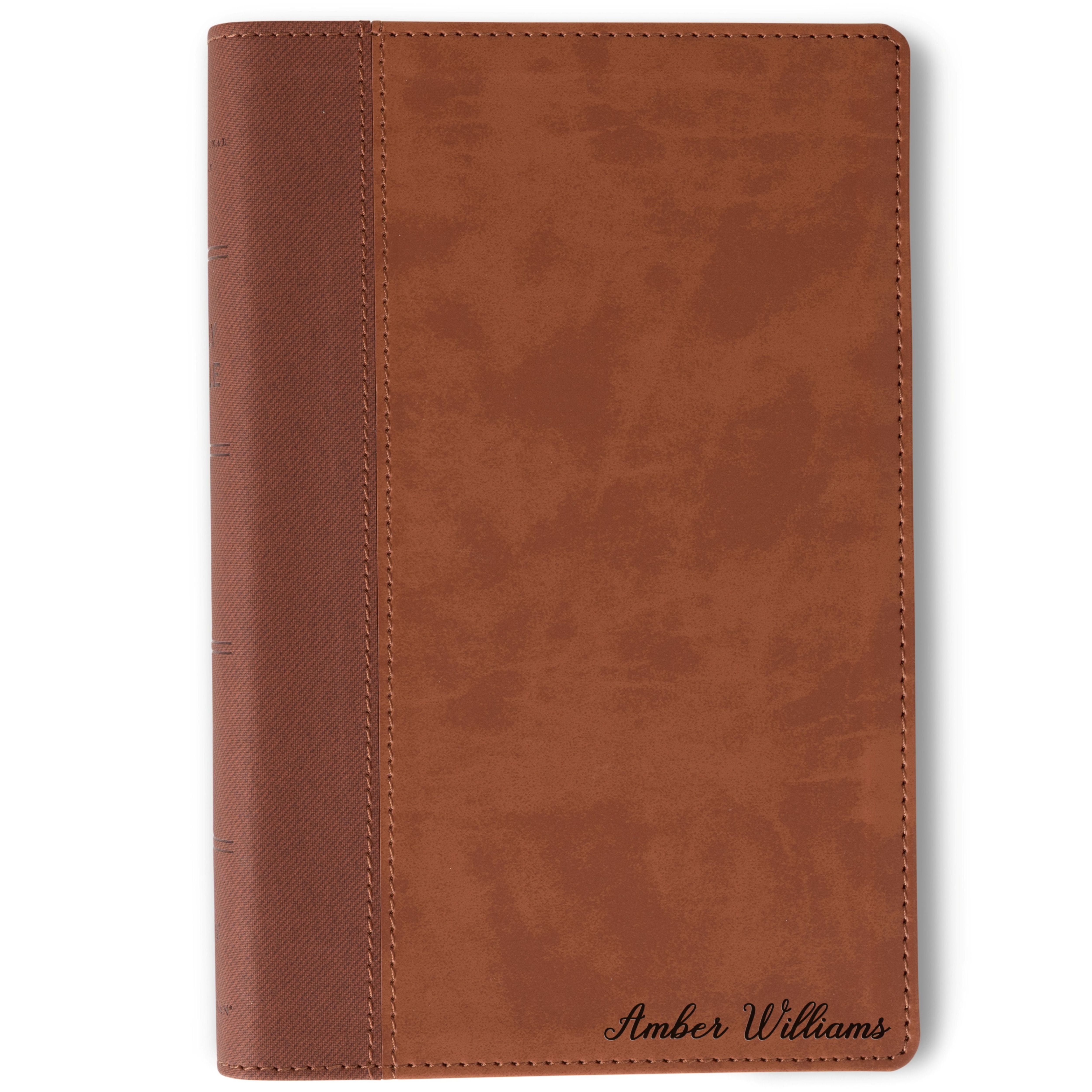 Personalized NIV Bible with Name Engraved, NIV Large Print Bible ...