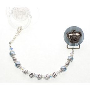 Personalized Pacifier Holders for Babies in Fun Styles & Colors