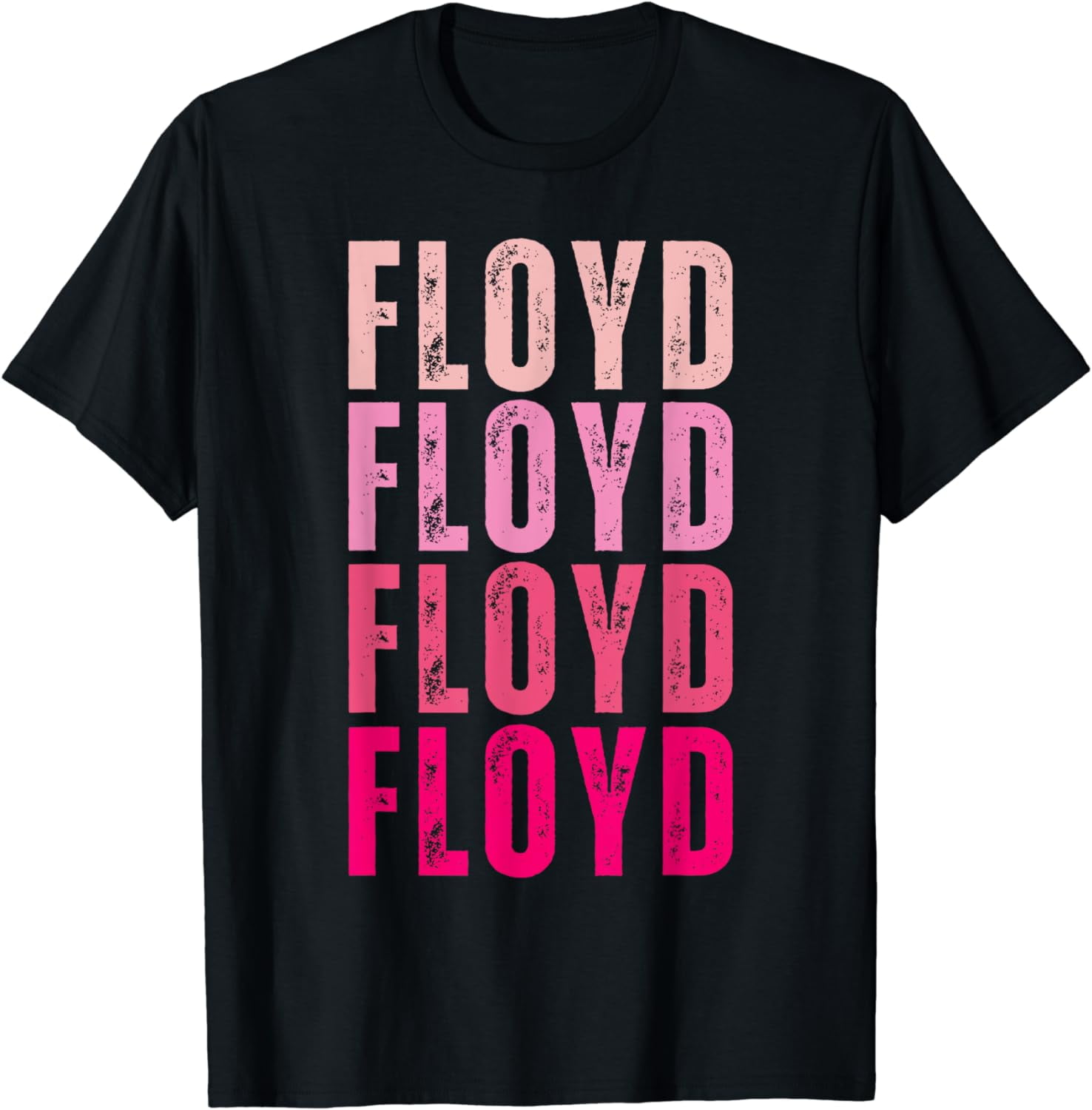 Personalized Name Floyd I Love Floyd Vintage T-Shirt - Walmart.com