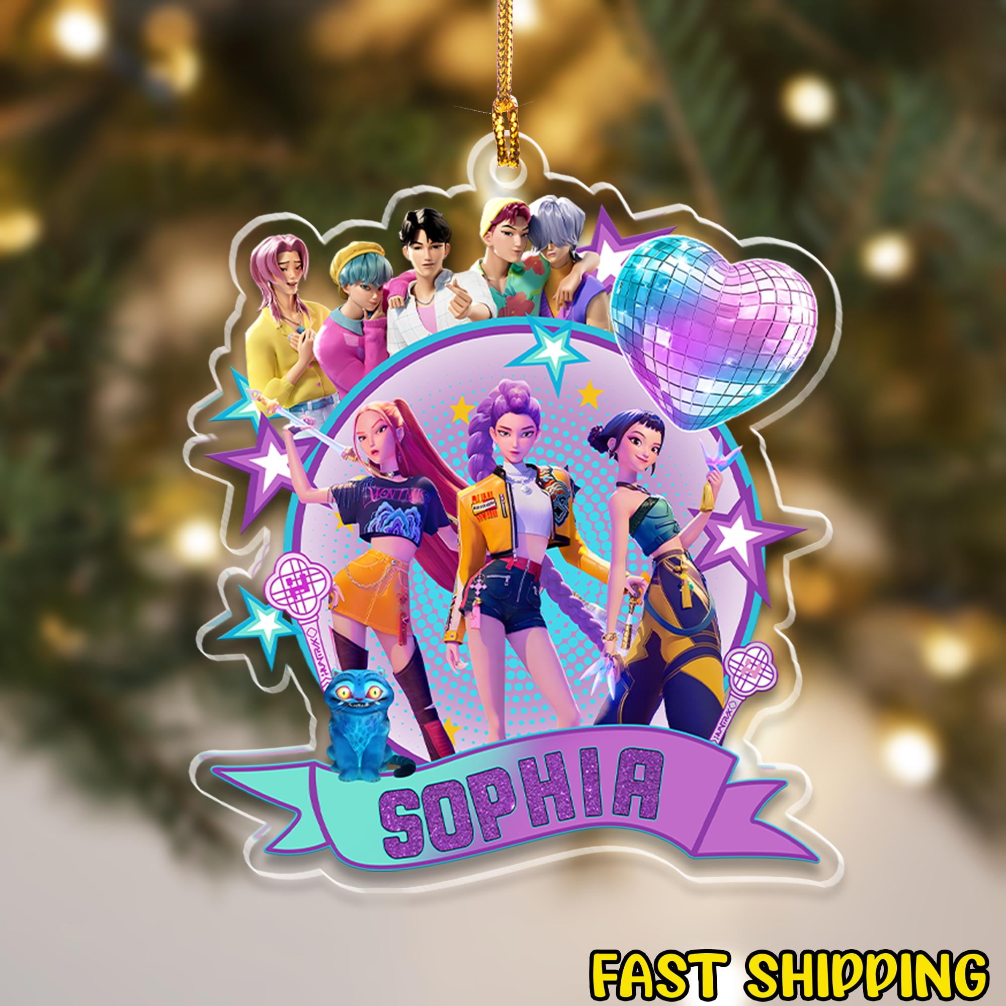Personalized Name Pop Music Inspired Ornament, Pop Music Inspired ...