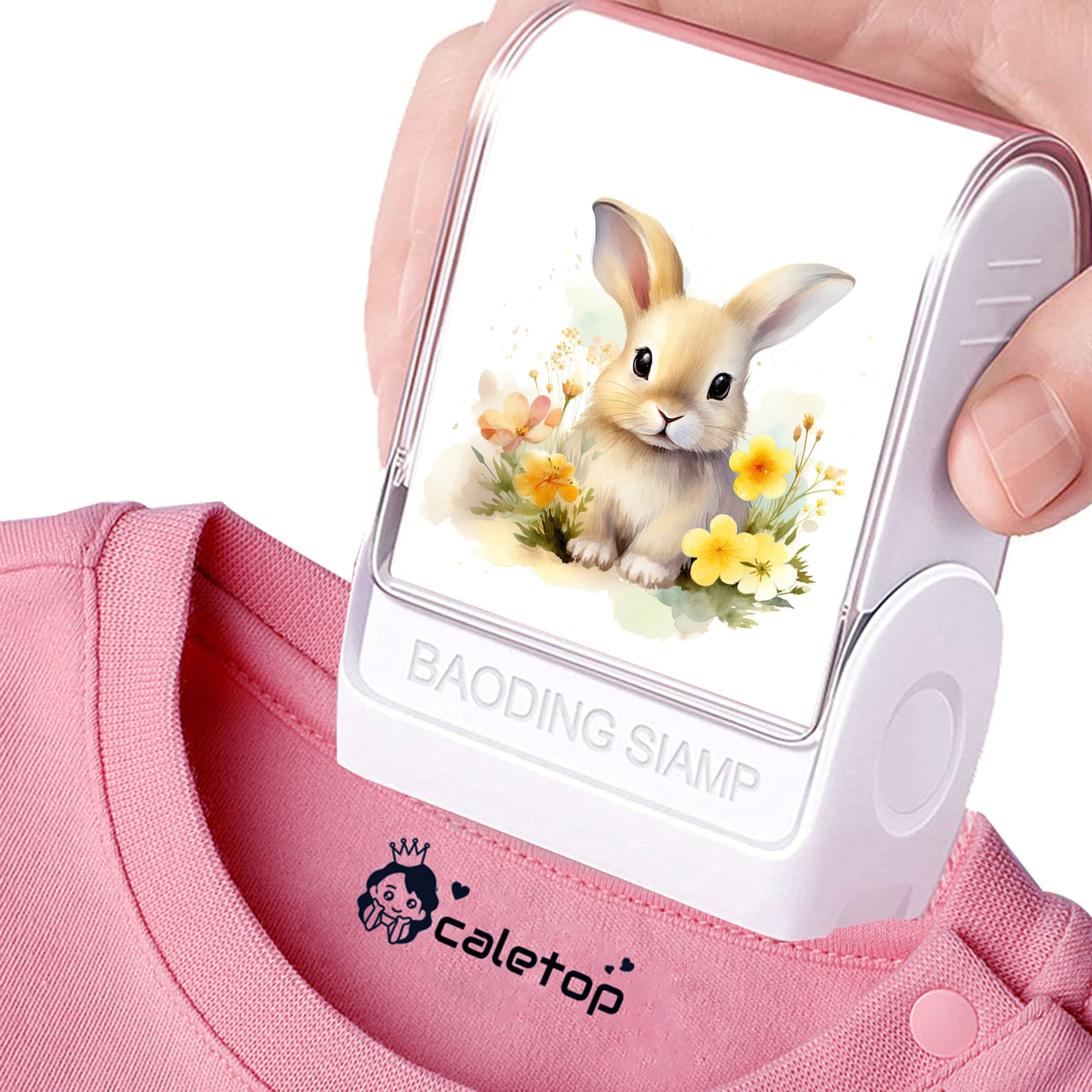 Personalized Name Stamp Self-Inking Stamp Girl Boys Kids Waterproof ...