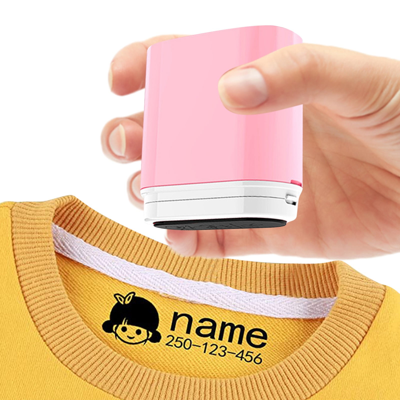 Personalized Name Stamp for Kids Clothing, Name Tag Labels Stickers ...