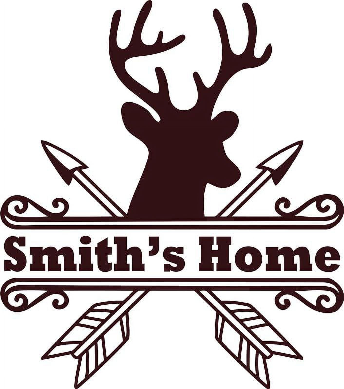 Personalized Name Vinyl Decal Sticker Custom Initial Wall Art ...