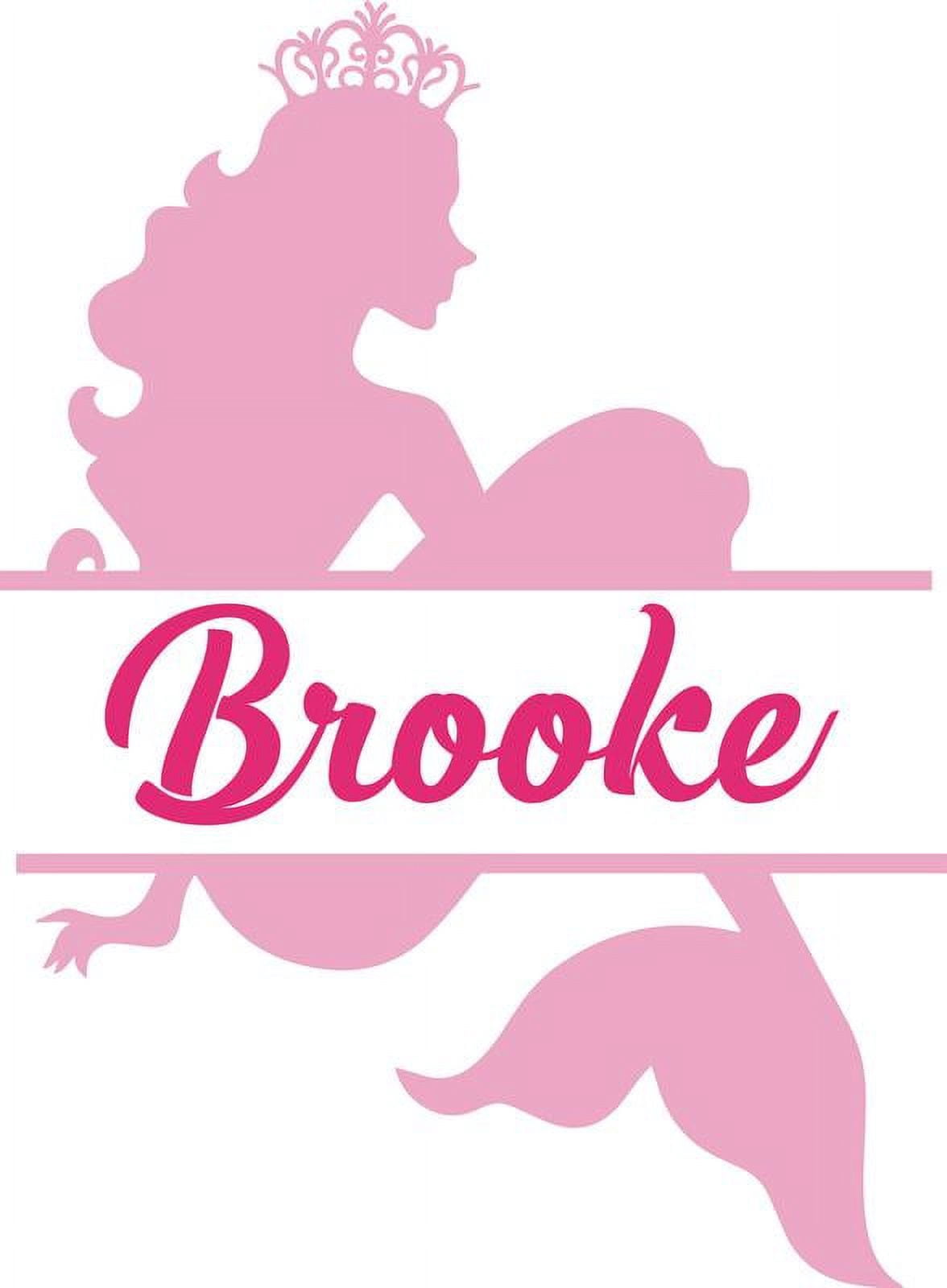 Personalized Name Vinyl Decal Sticker Custom Initial Wall Art ...