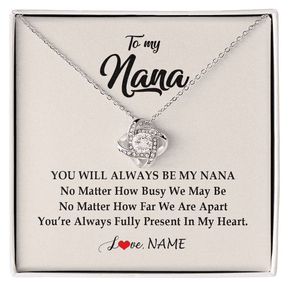 Personalized Nana Necklace From Grandkids Granddaughter Grandson You're ...