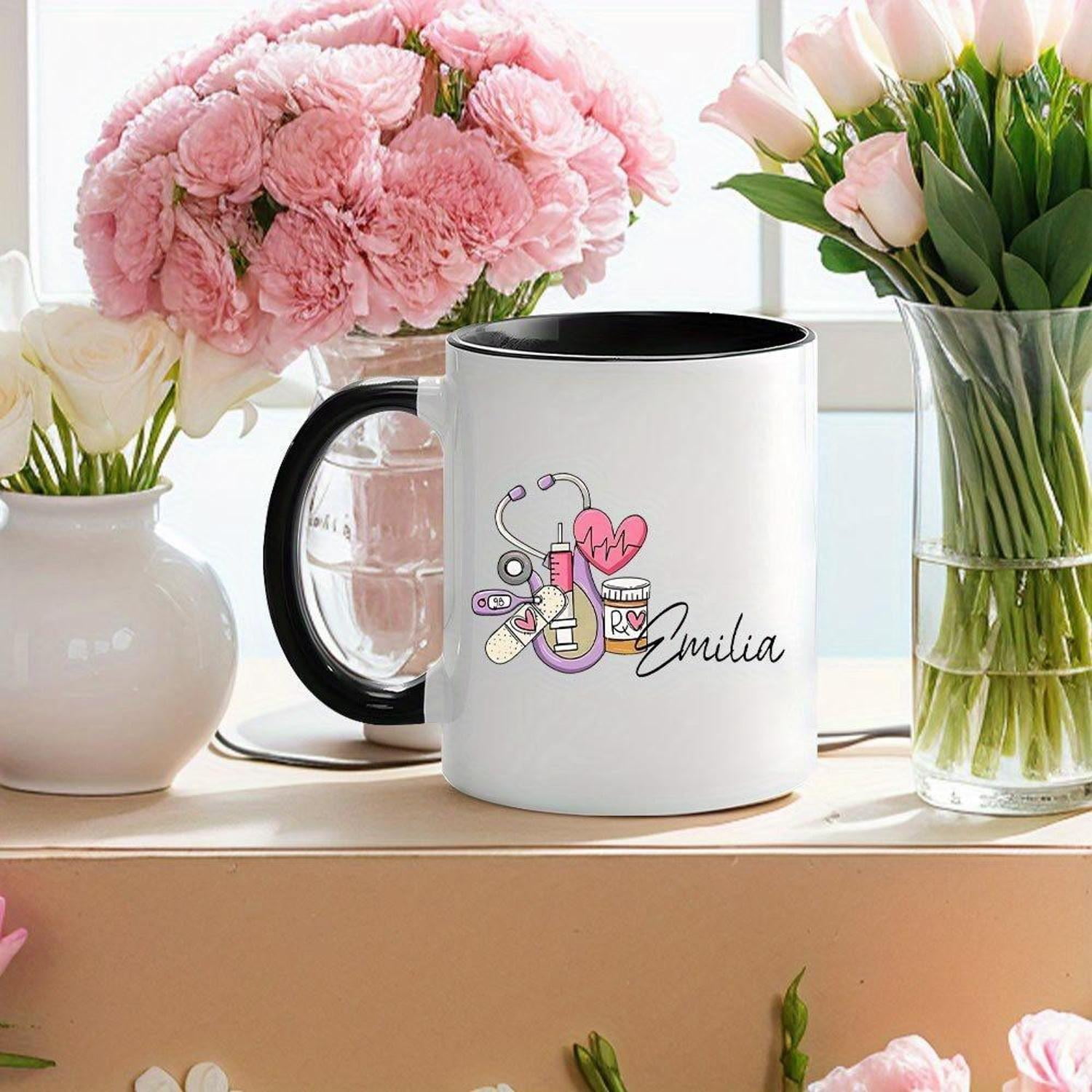 Personalized Nurse Mug Personalized Nurse Mug 11oz Ceramic Coffee Cup ...