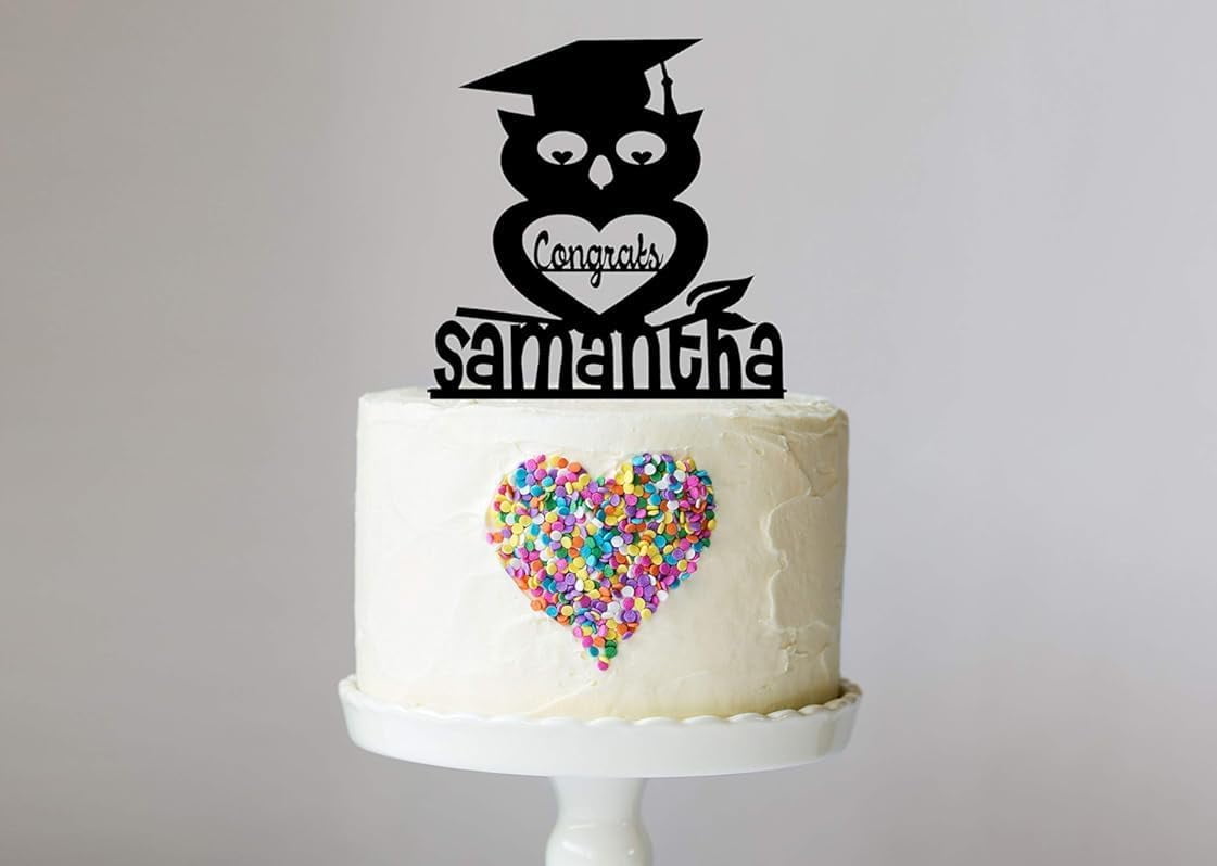 Personalized Owl Graduation, Wise Owl, Graduation, High School Grad ...