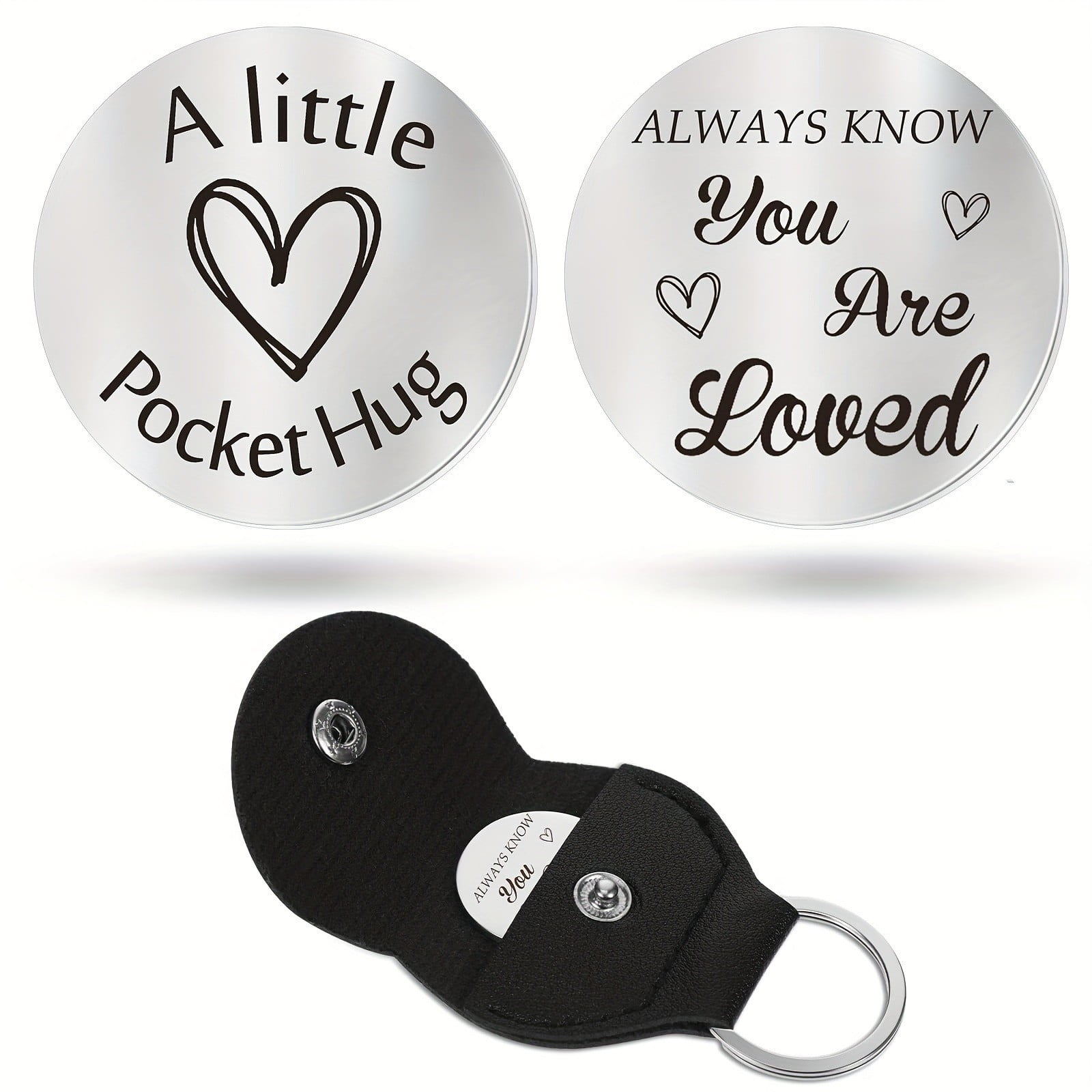 Personalized Password Lock Keychain Metal Emotional Gift for Loved Ones ...