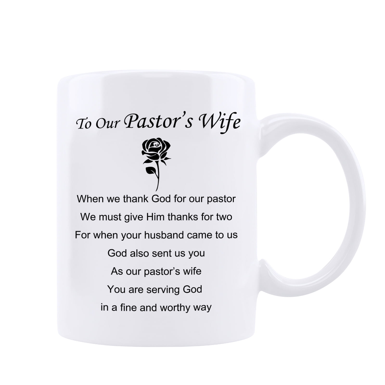 Personalized Pastor's Wife Appreciation Mug Gift For Pastor's Wife ...