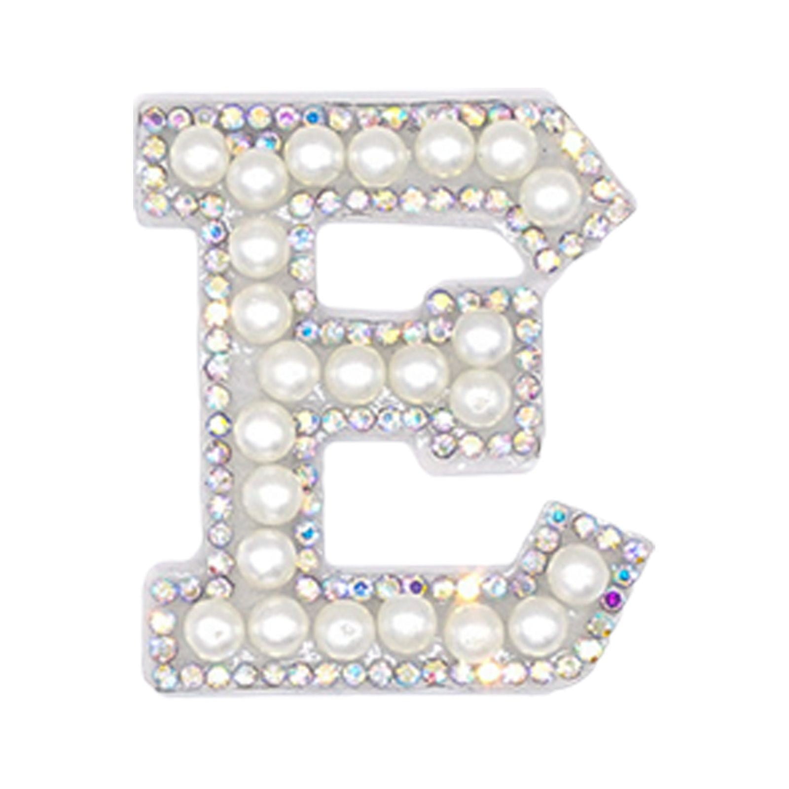 Personalized Pearl Letter Patch Alphabet Patch Customized Letters Patch ...