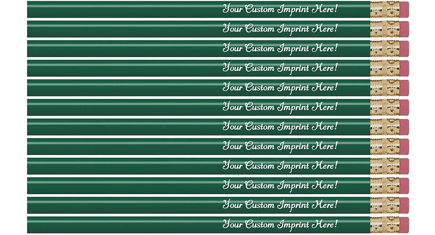 Personalized Pencils Round Custom Imprinted with your Name - Text ...