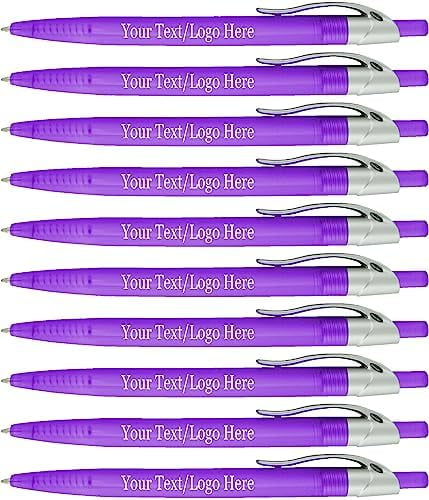 Personalized Pens With Custom Logo or Text - 500 Pack Bulk for ...