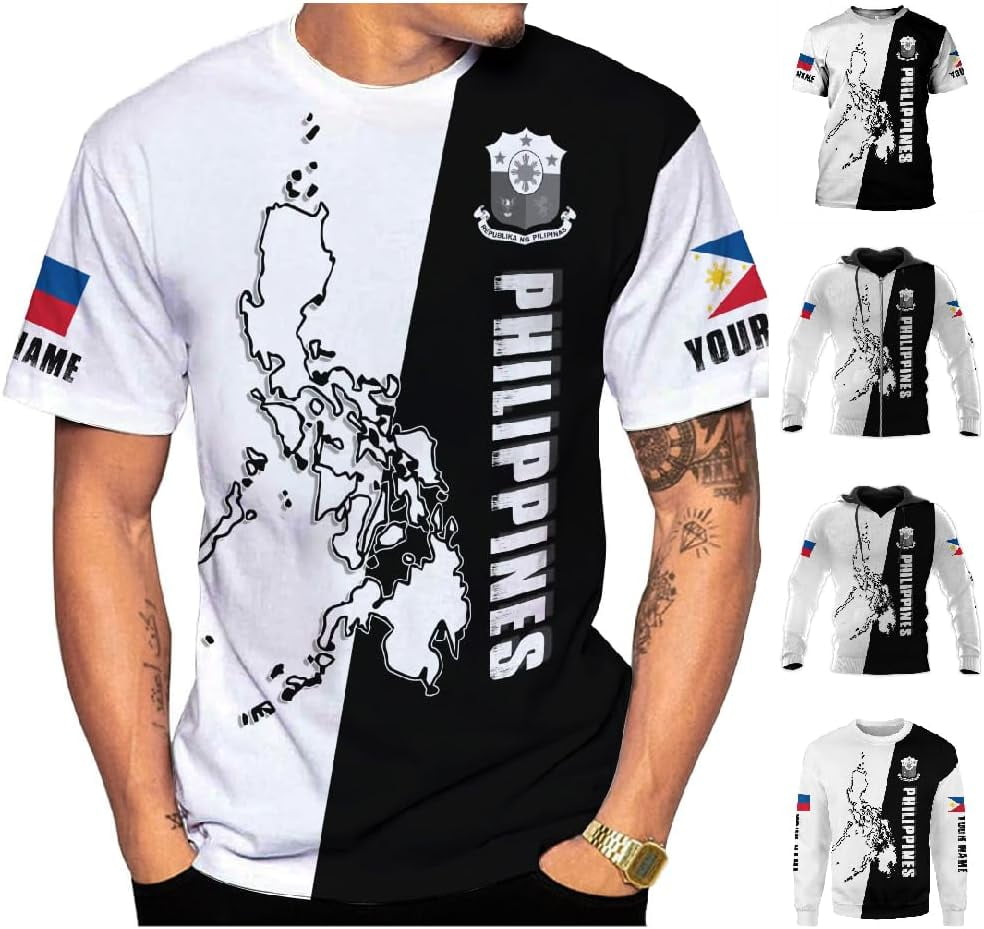 Personalized Philippines Shirt, Filipino Shirts for Men, Philipino ...