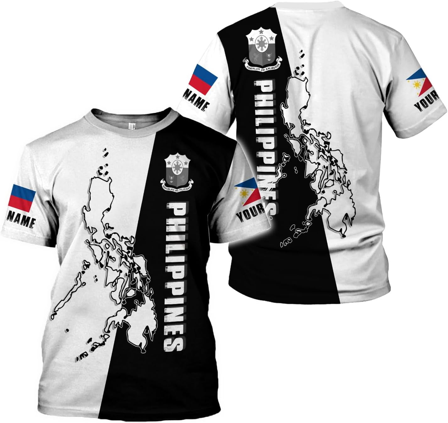 Personalized Philippines Shirt, Filipino Shirts for Men, Philipino ...