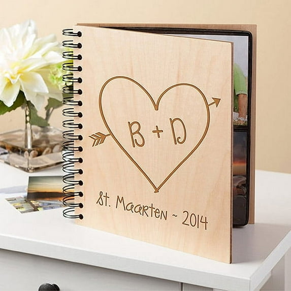 Personalized Photo Album - Heart Of Love - Walmart.com