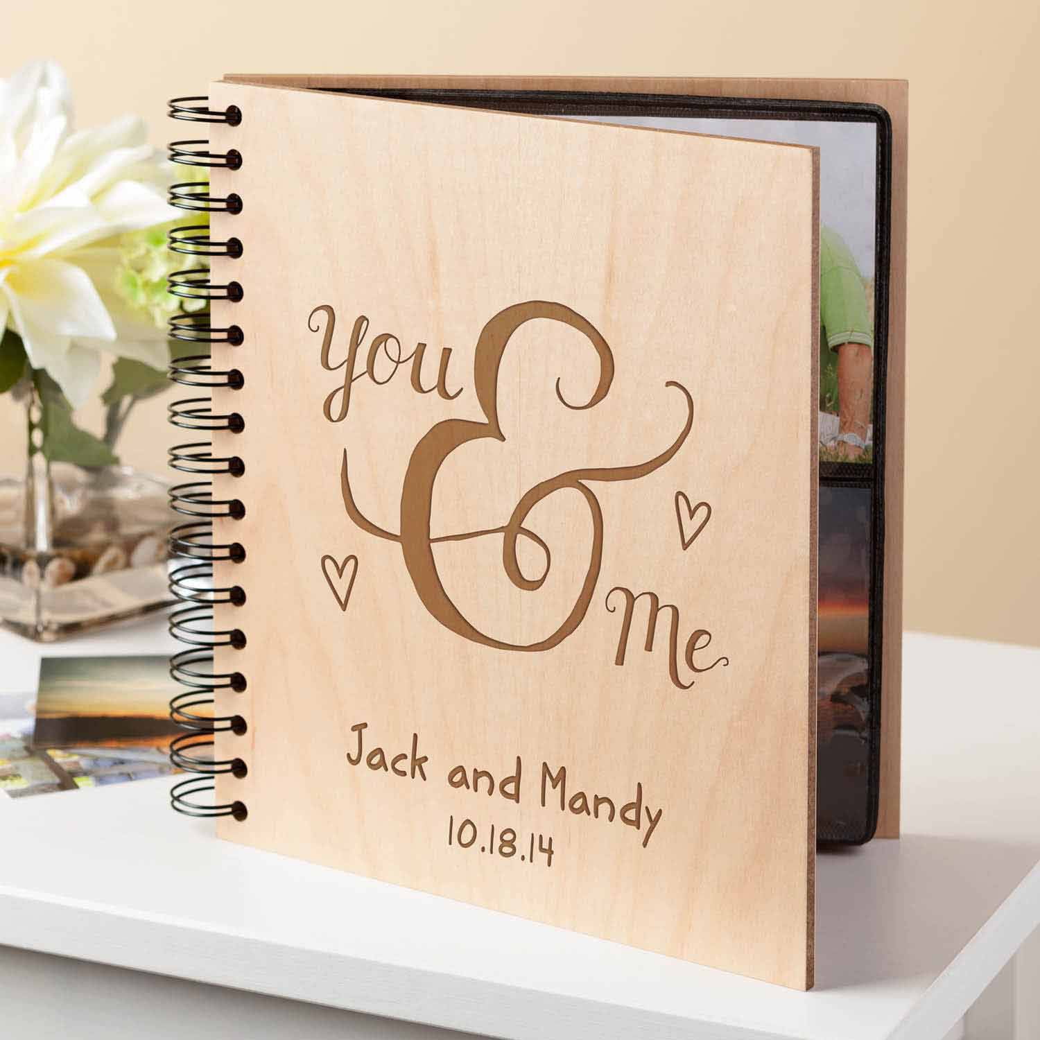 Personalized Photo Album - You and Me - Walmart.com