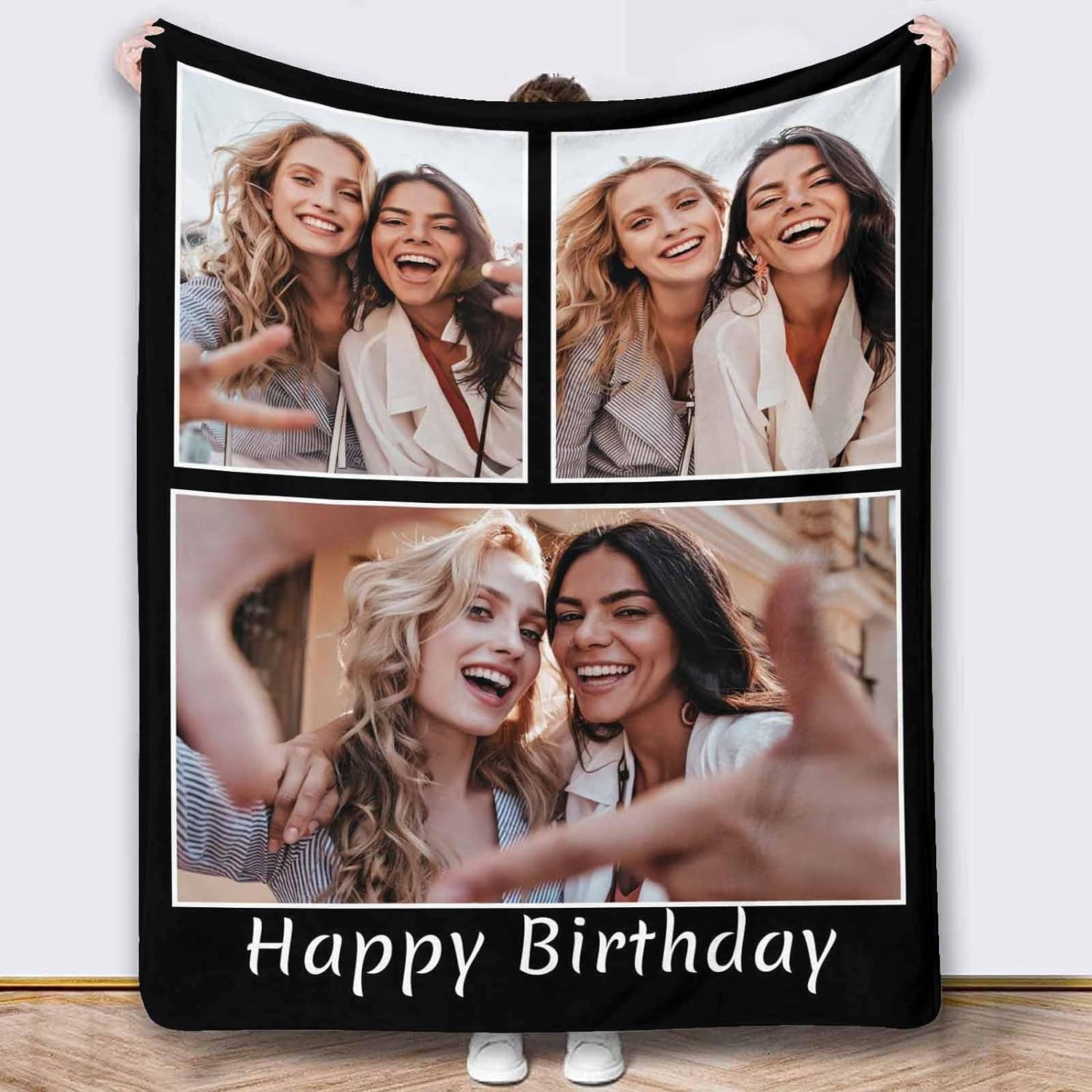 Personalized Photo Blankets Custom Blanket with Picture Custom Throw ...