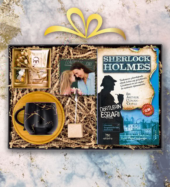 Personalized Photography, Sherlock Holmes Book, Bamboo Cup and Coffee ...