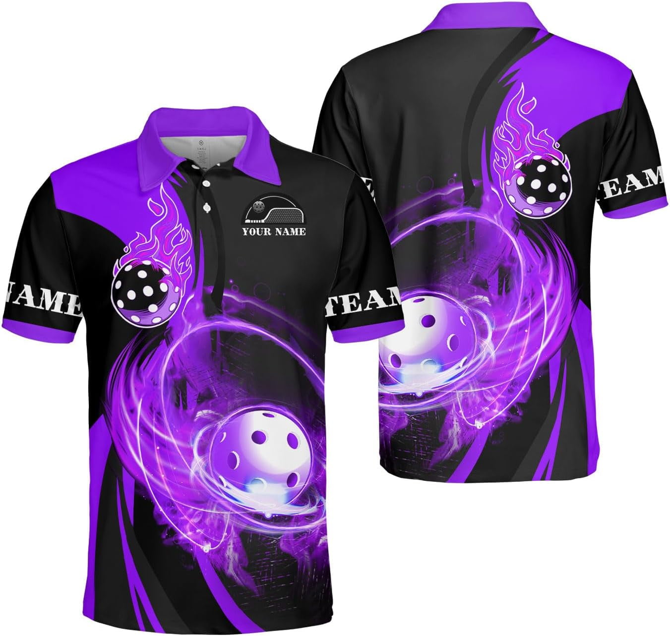 Personalized Pickleball Polo Shirts, Pickleball Shirt 3D, Pickleball ...