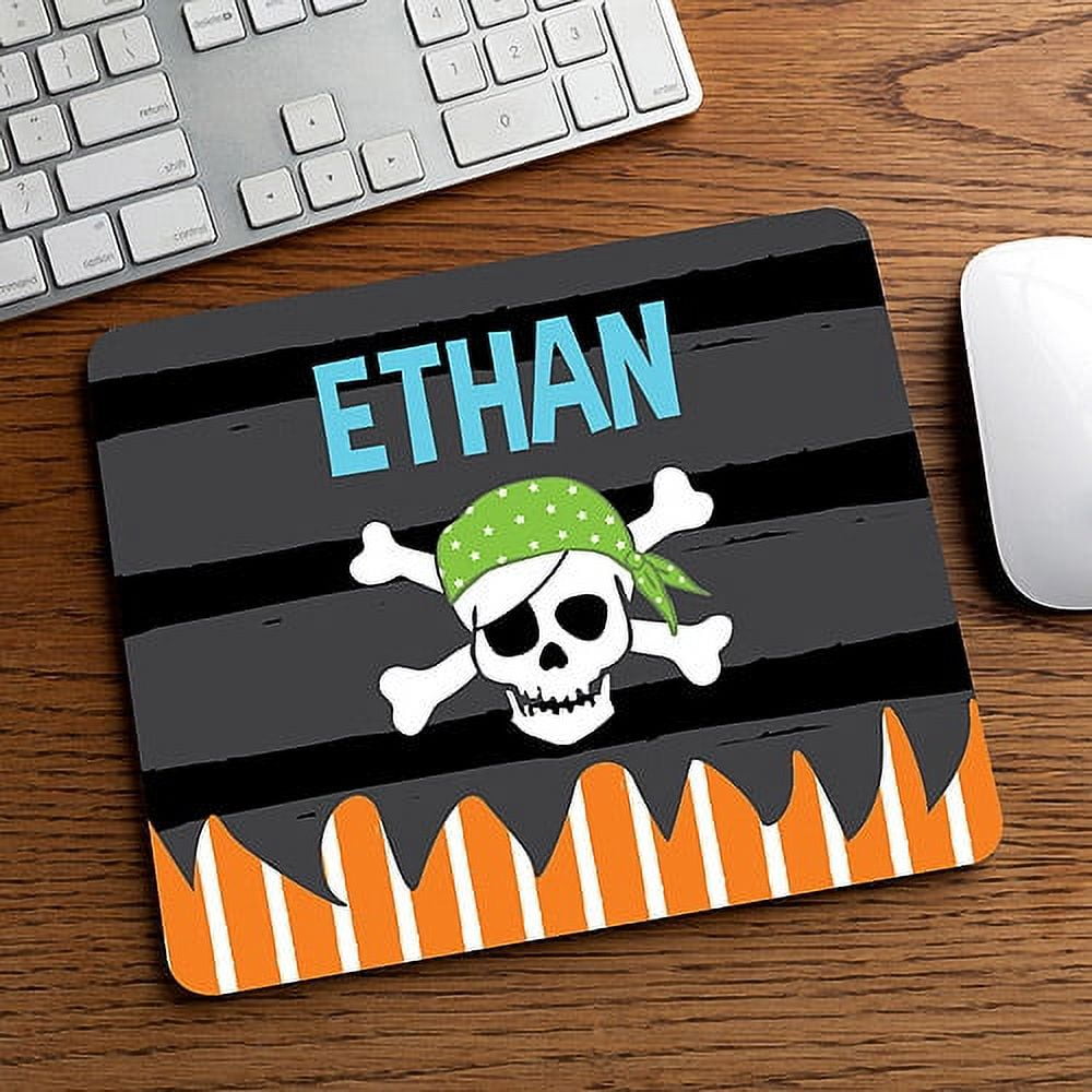 Personalized Pirate Mouse Pad - High-Quality Cloth-Top - Walmart.com