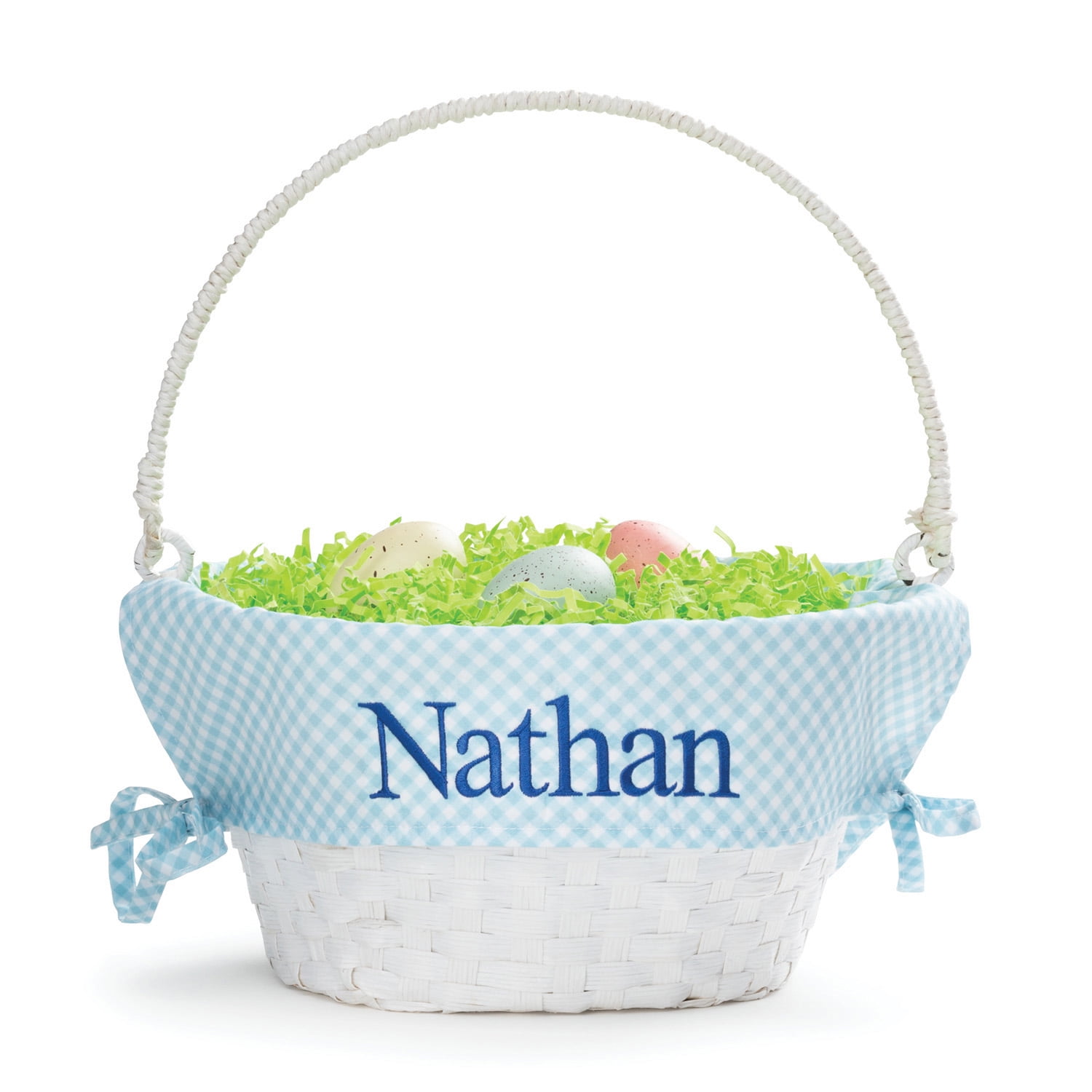 Personalized Planet Blue and White Liner with Custom Name Embroidered ...