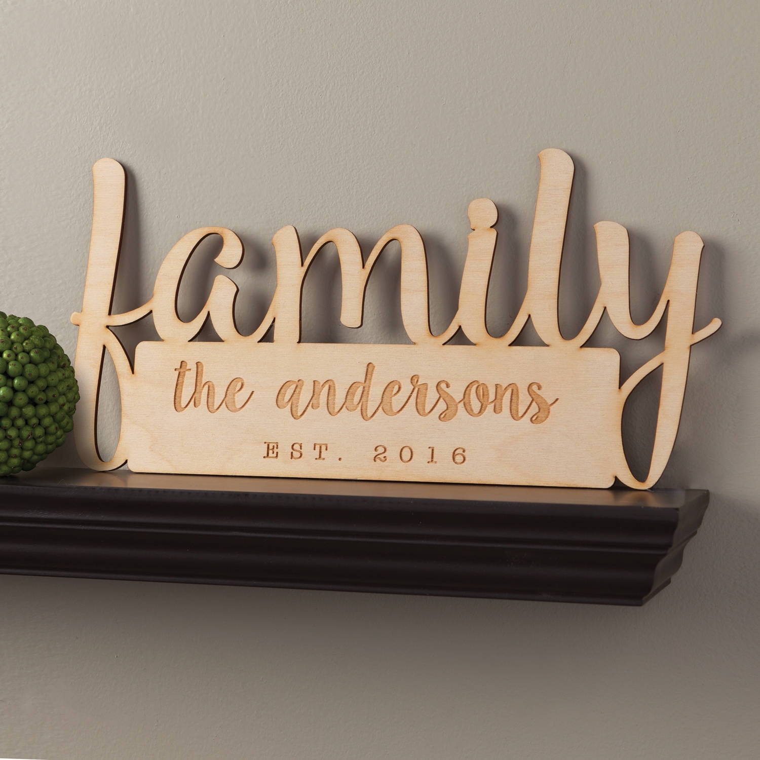Personalized Planet Family Wall Sign - Walmart.com