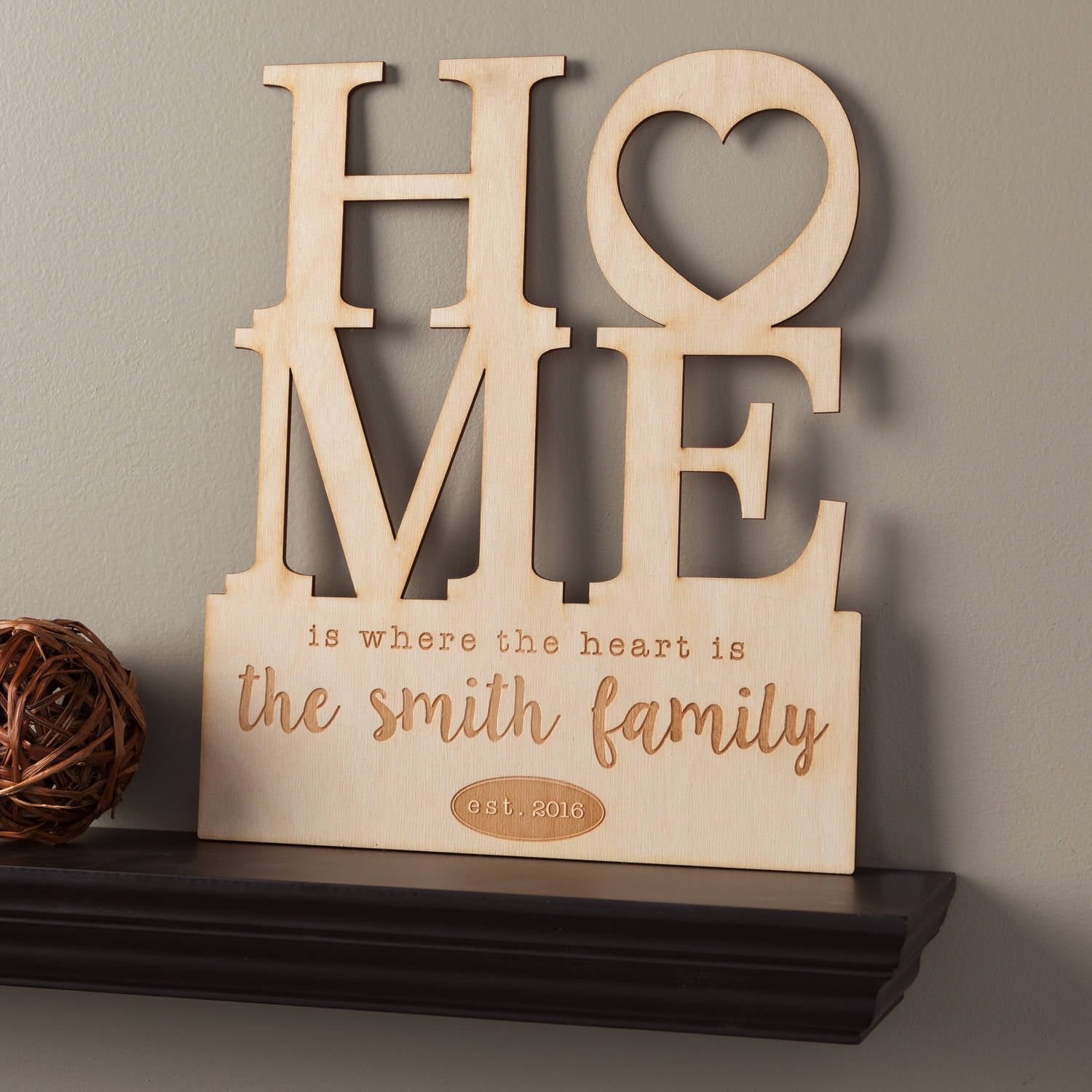 Personalized Planet Family Wall Sign - Walmart.com
