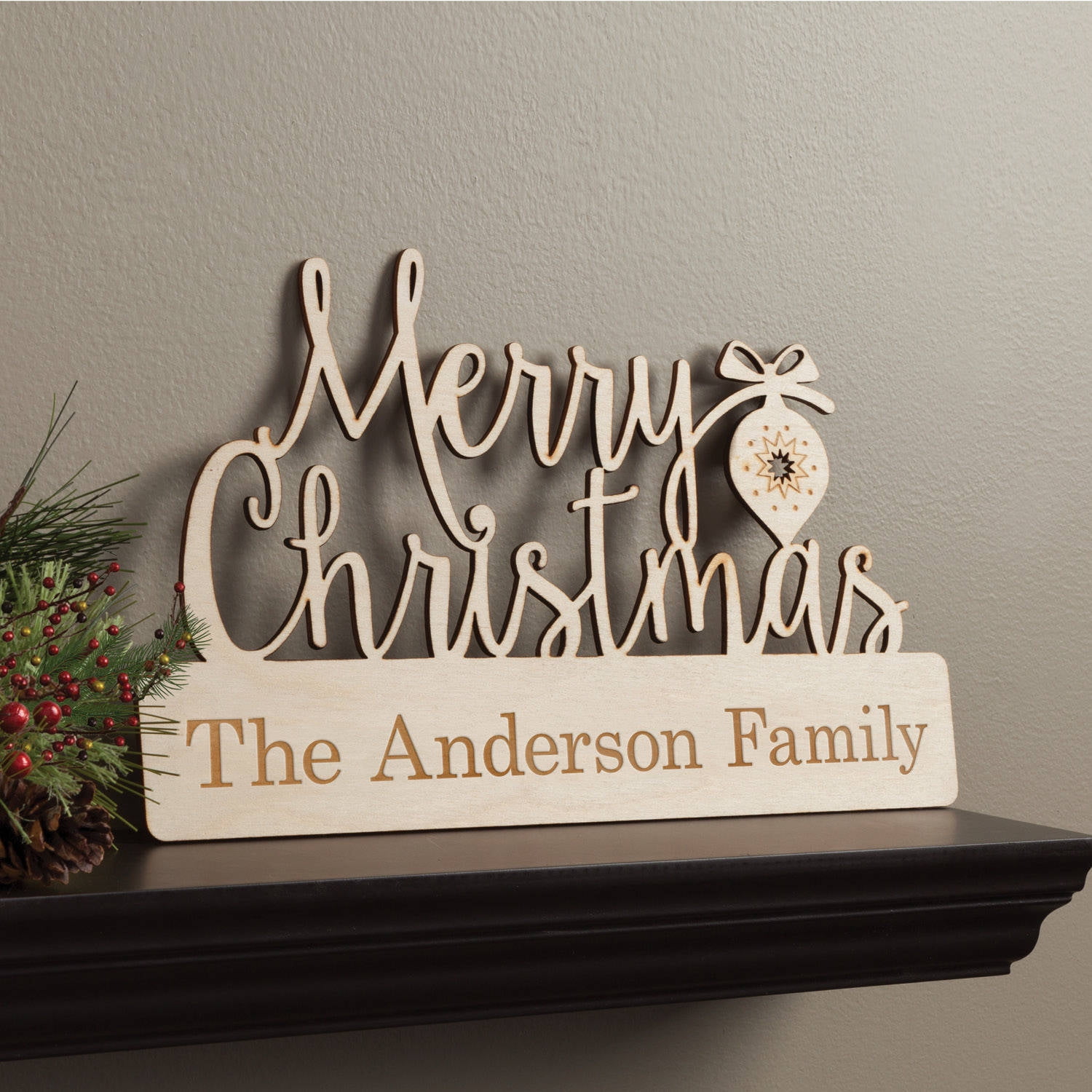 Personalized Planet Holidays Engraved Collector Plaque - Walmart.com