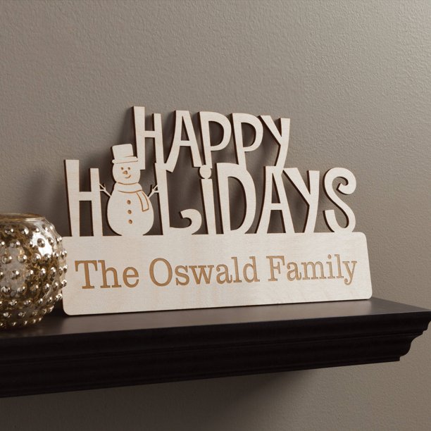 Personalized Planet Holidays Wall Sign - Walmart.com