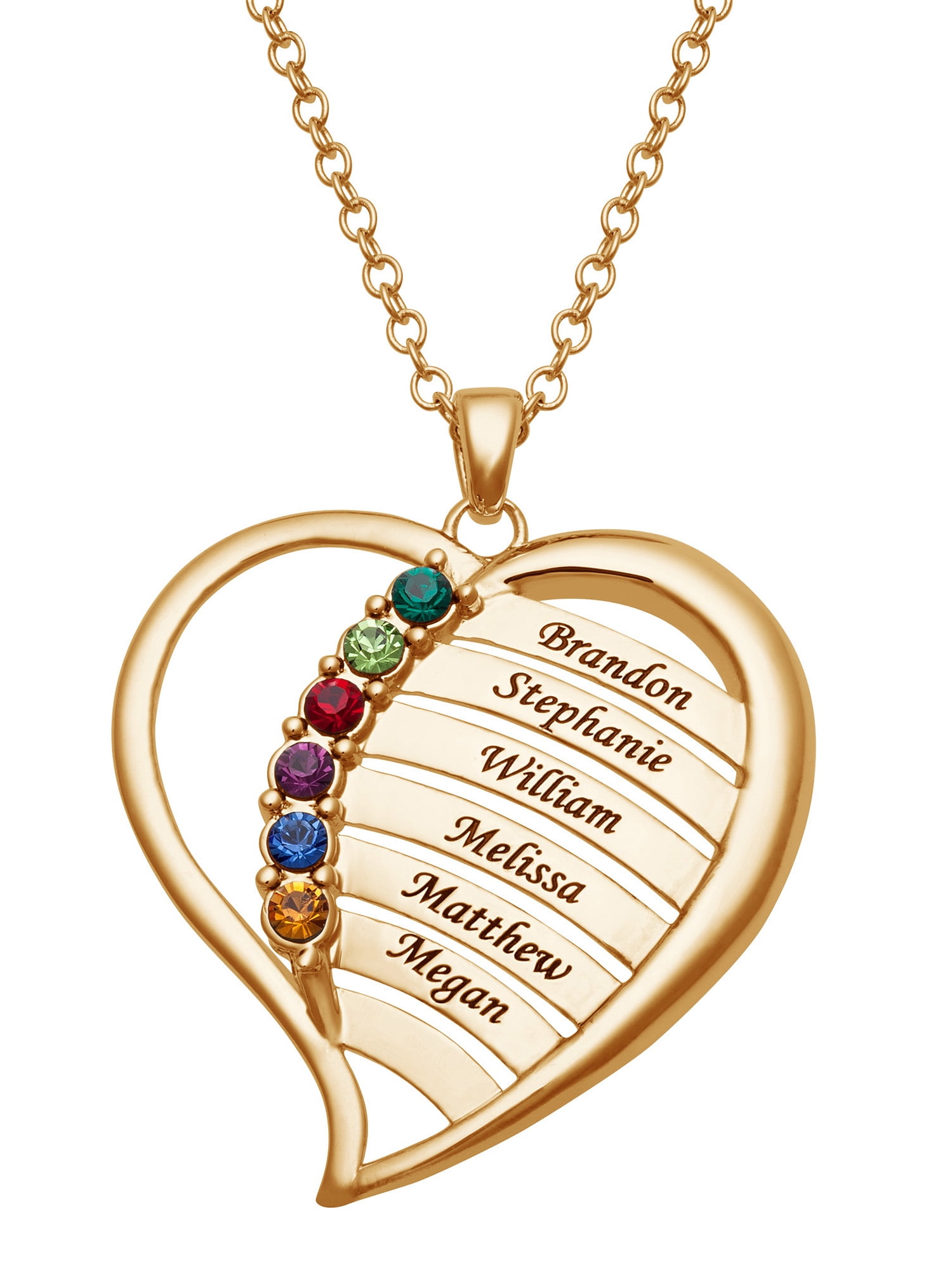 Personalized Planet Personalized Mother's Family Birthstone and Names ...
