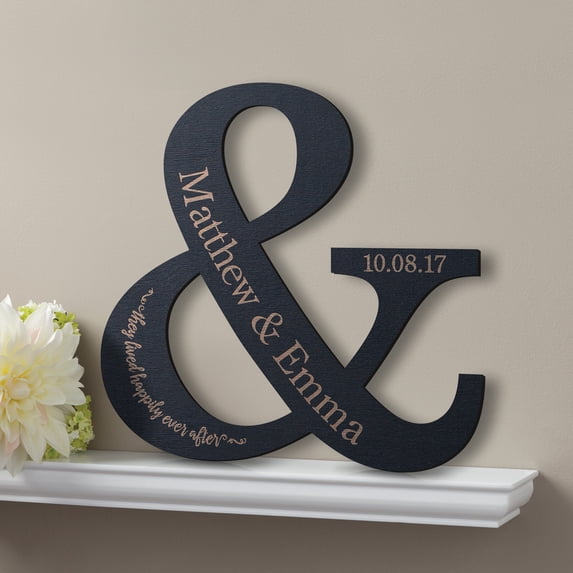 Personalized Planet Romance & Love Classic Wall Sign - Walmart.com