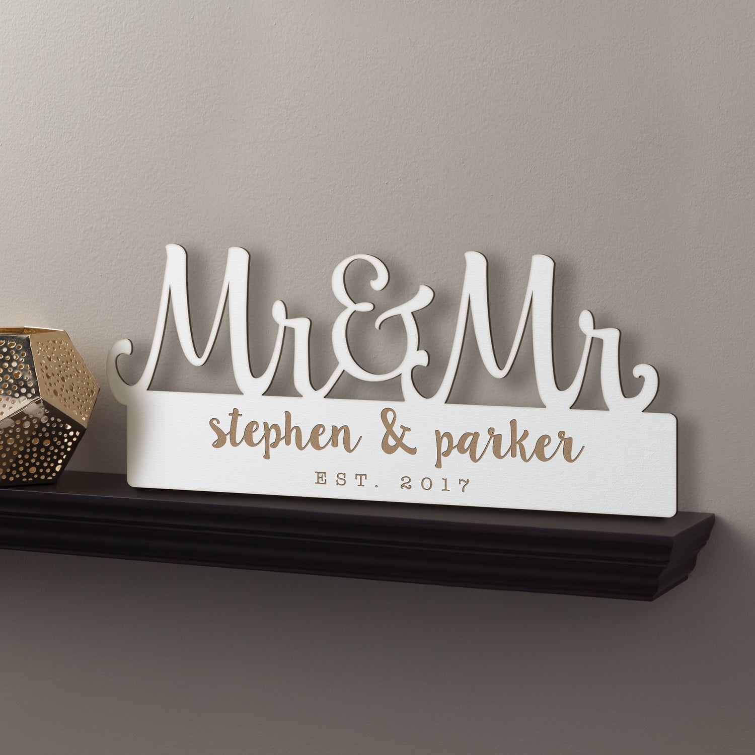 Personalized Planet Romance & Love Wall Sign - Walmart.com