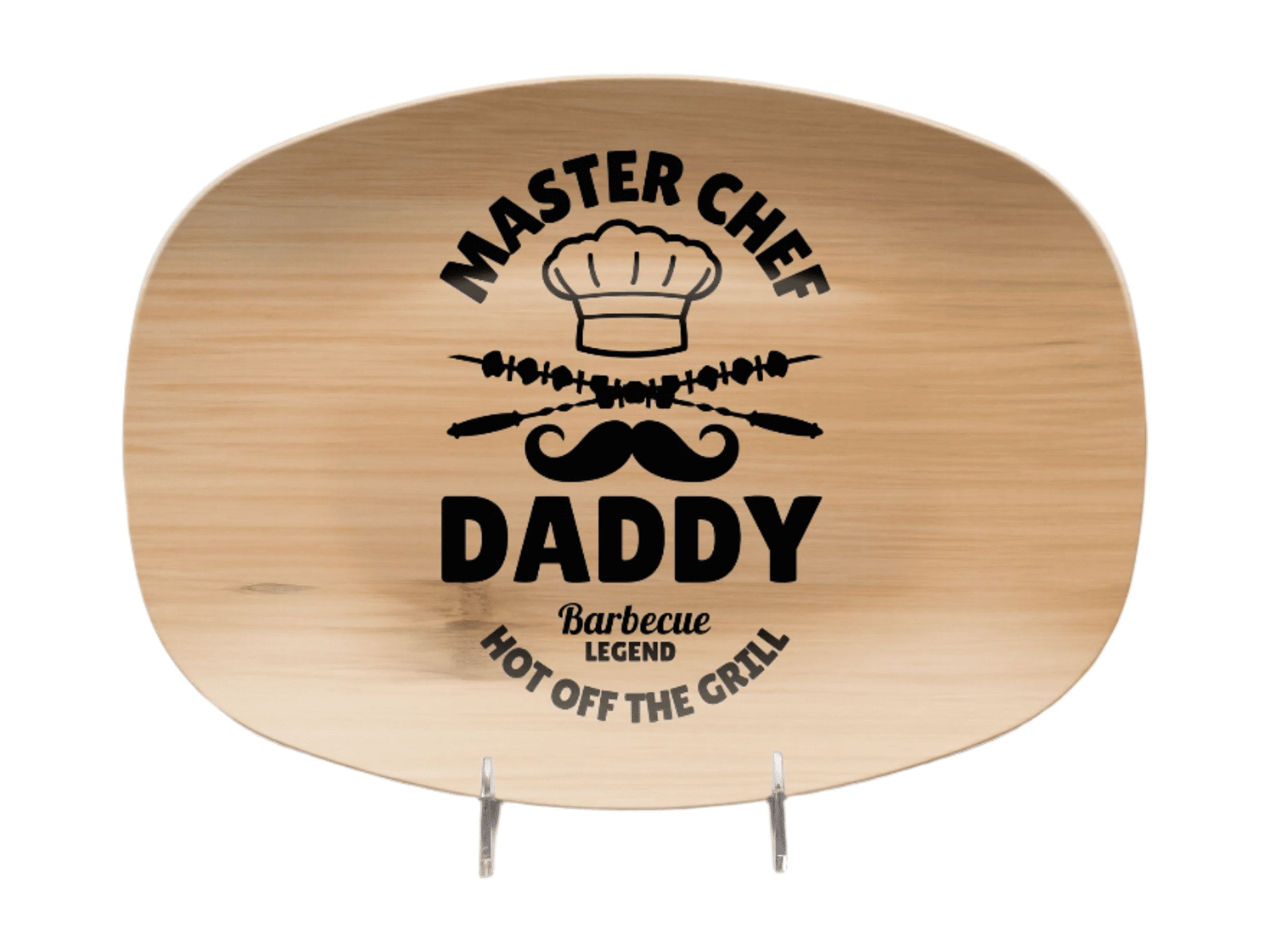Personalized Platter - Custom Barbecue Platter - Grilling Gift for Dad ...