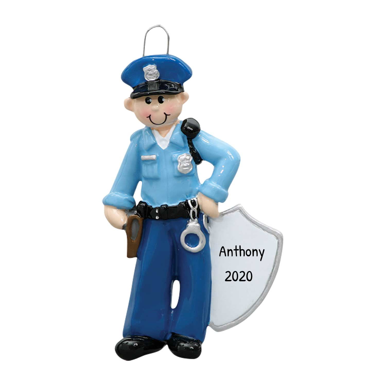 Personalized Police Ornaments for Christmas Tree - Police Retirement ...