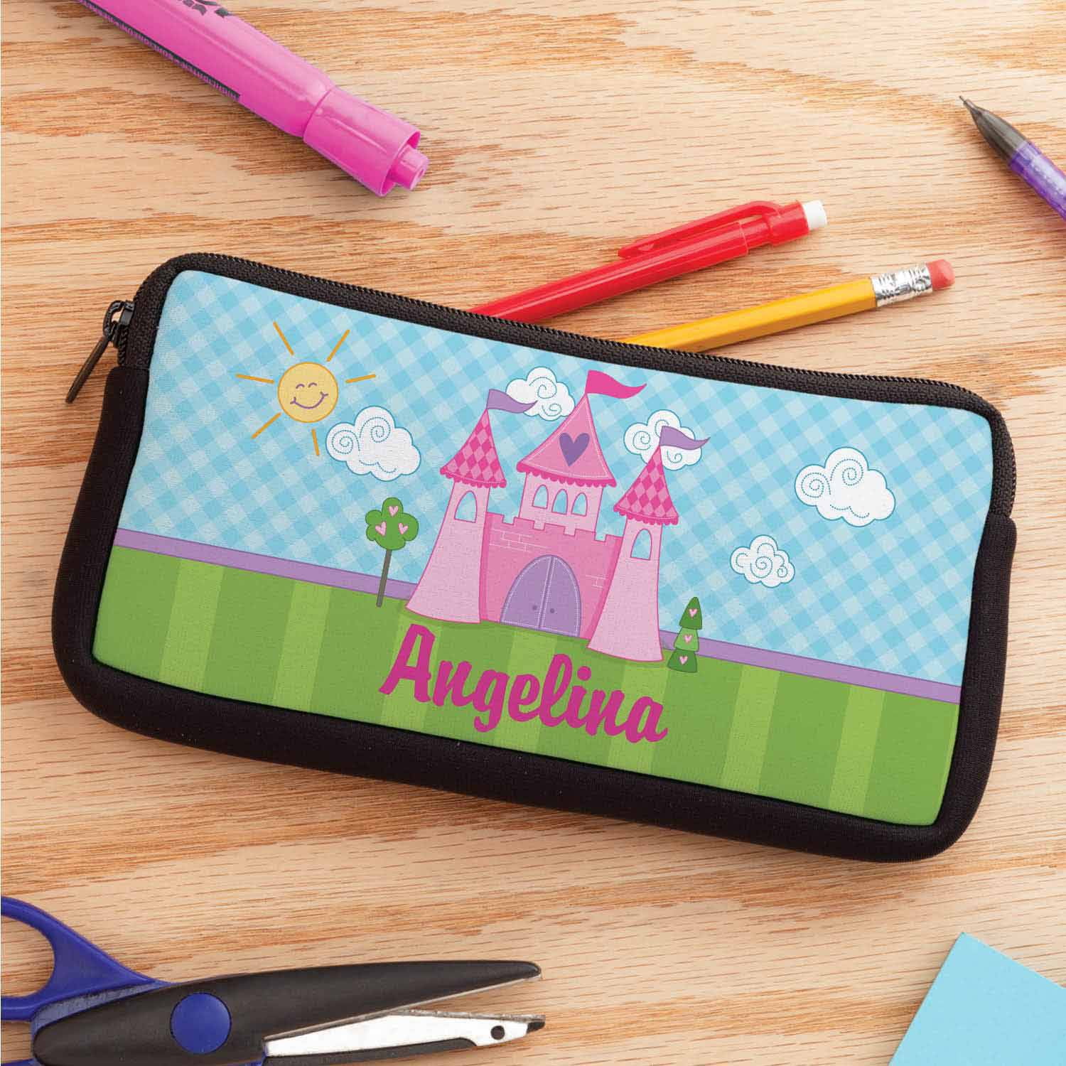 Personalized Princess Castle Pencil Case - Walmart.com