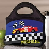 Personalized Planet Kids Racing Lunch Bag Neoprene Zipper Preschool ...