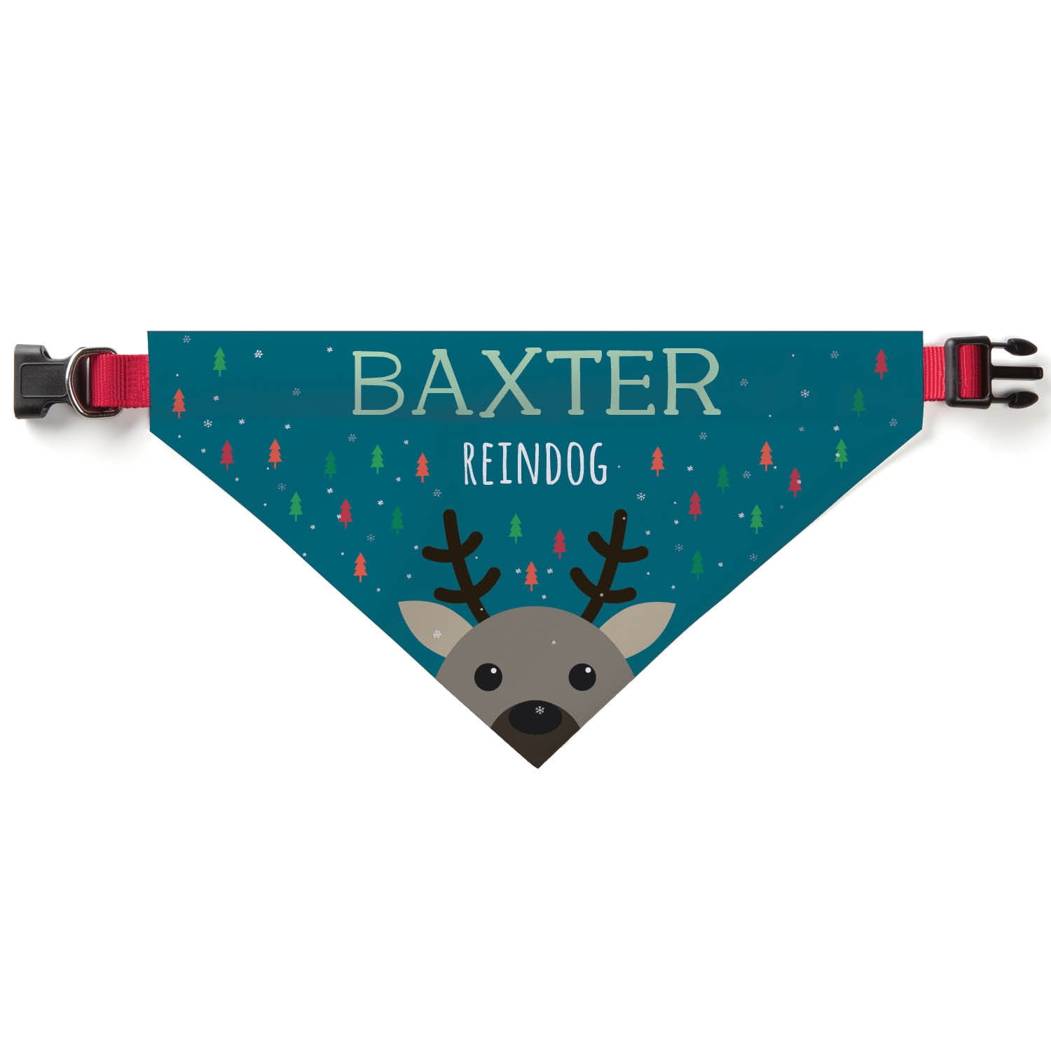 Personalized Reindog Pet Bandana - Walmart.com