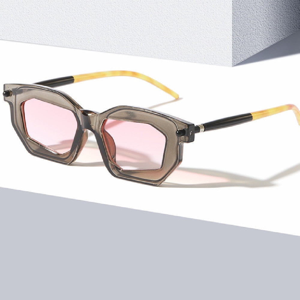 Personalized Retro Style Sunglasses with Small Frame and AC Lenses ...