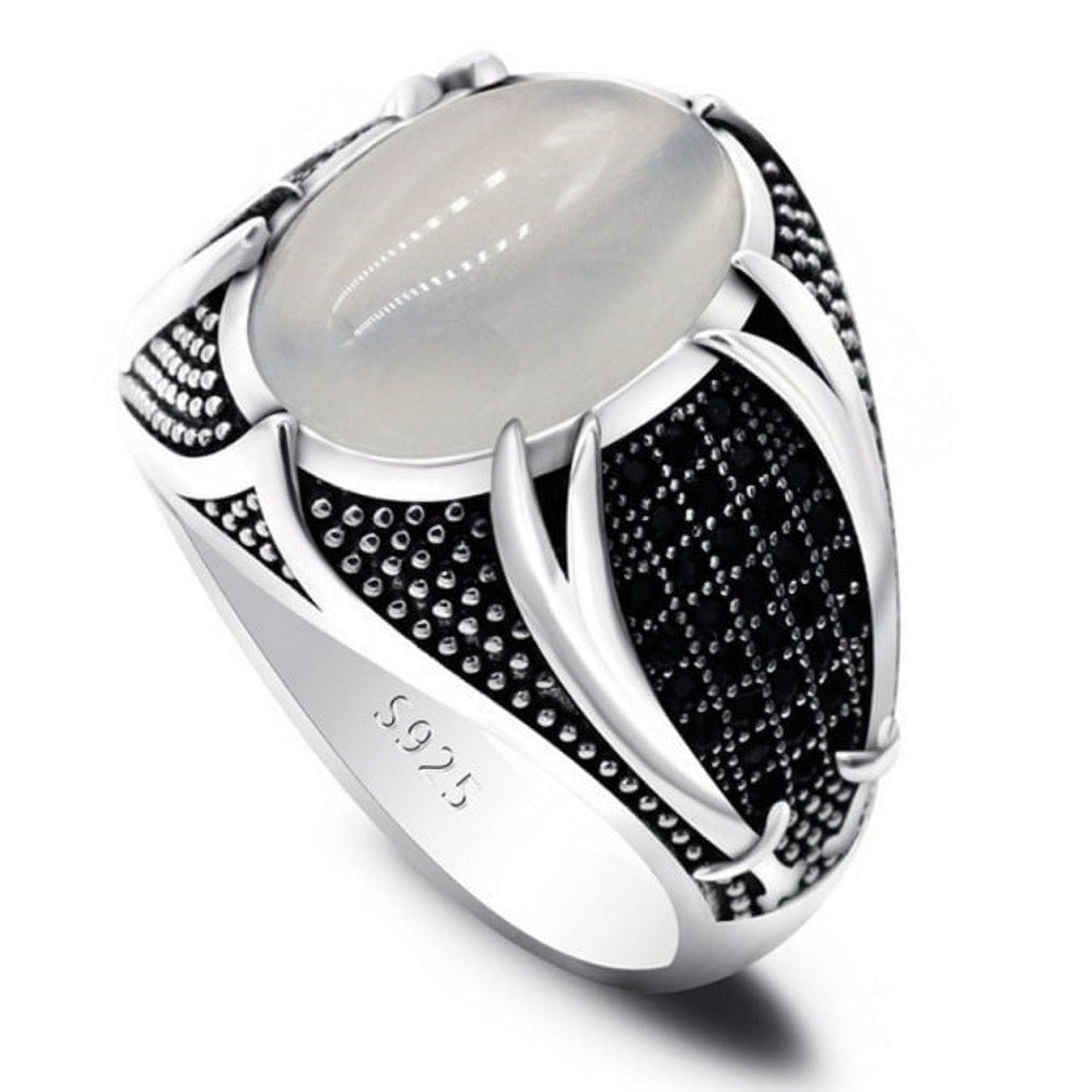 Personalized Retro Two Tone Men's Ring - Walmart.com