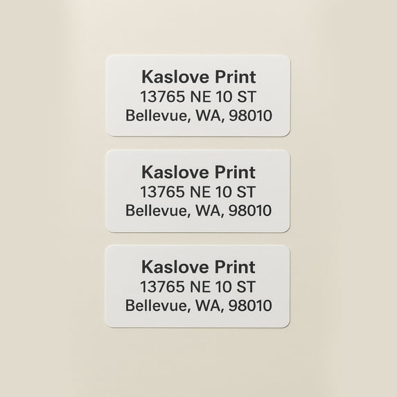 Personalized Return Address Labels - Address Labels on Sheets, return ...