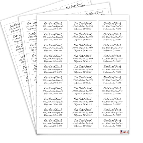 Personalized Return Address Labels - Simple Unique Design - Available ...