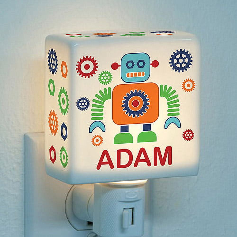 Personalized Robot Night Light - Walmart.com